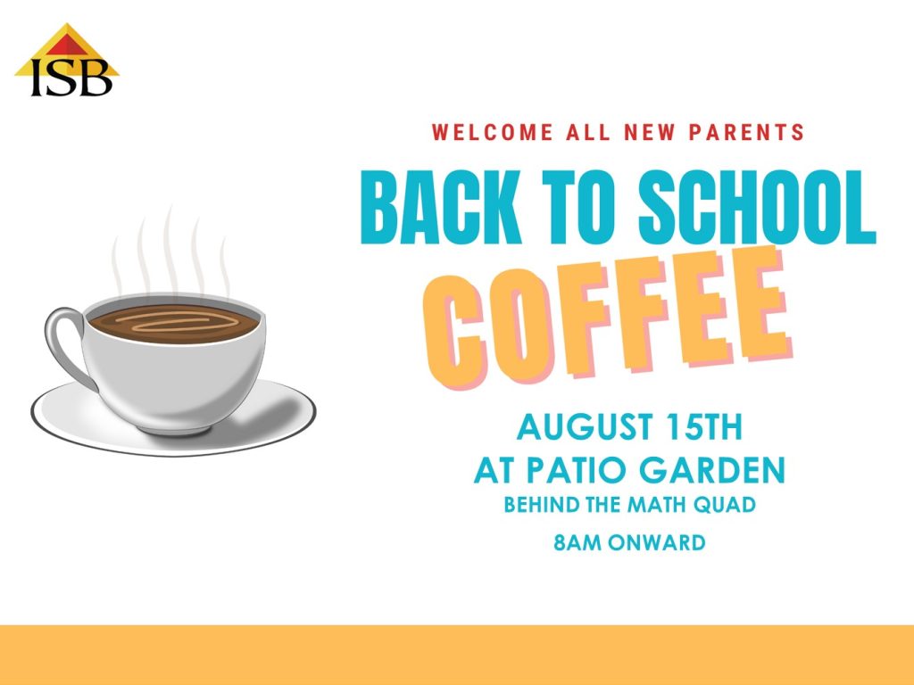 New Families Welcome Coffee at Patio Garden
